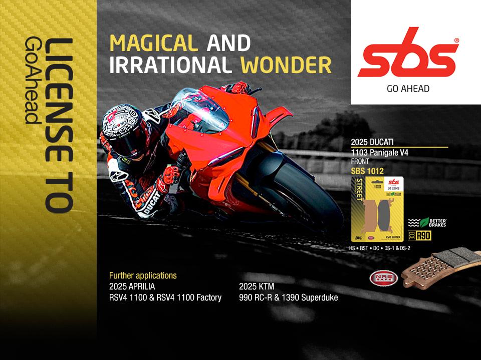 SBS Unveils SBS 1012 for Brembo Hypure Caliper - Revolutionizing Brake ...