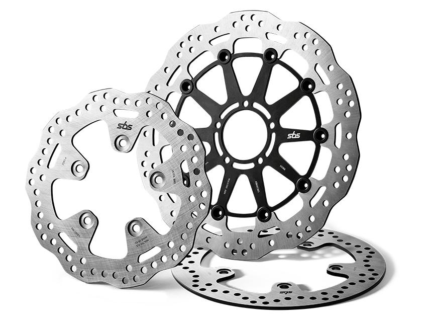 Motorcycle brake discs from SBS
