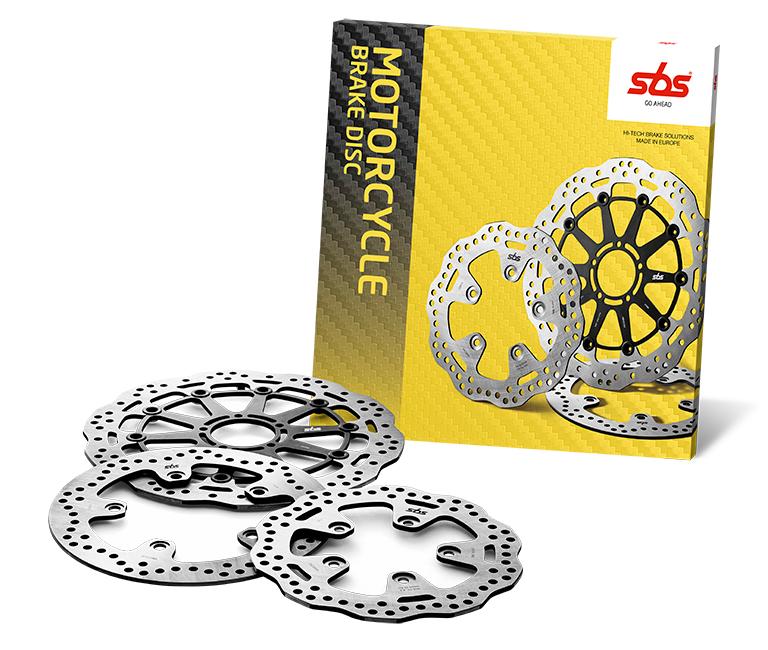 Motorcycle brake discs from SBS