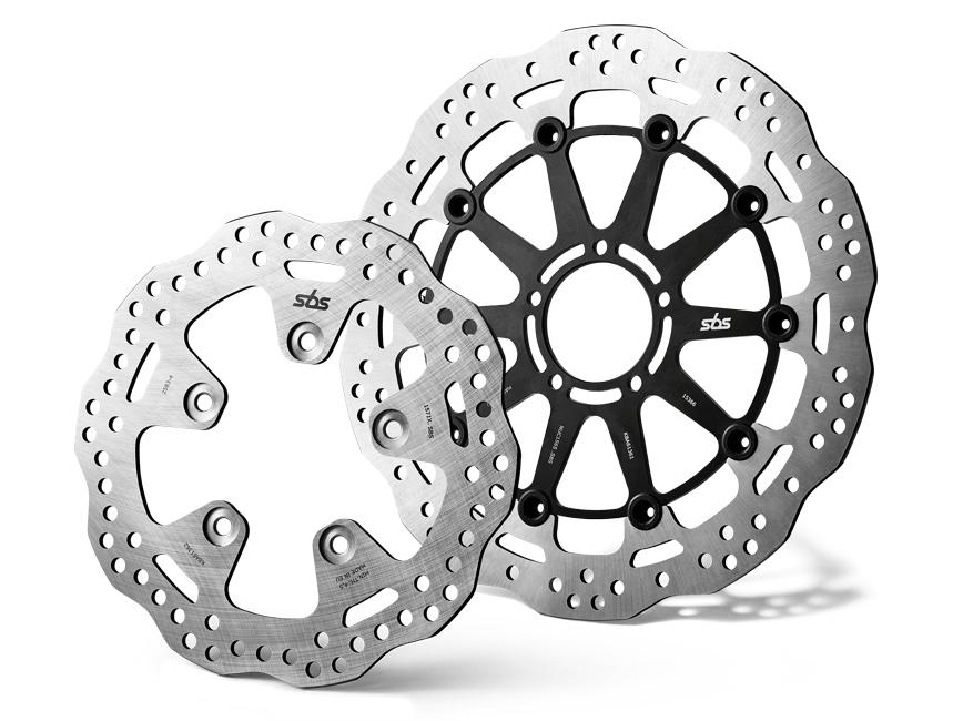 Motorcycle brake discs from SBS