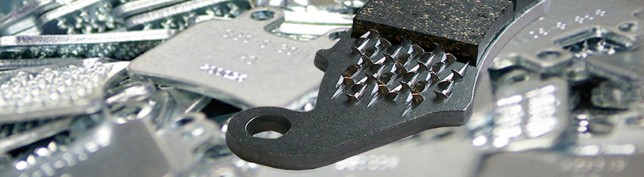 Racing brake pads - stopping power to two-wheeled bikes