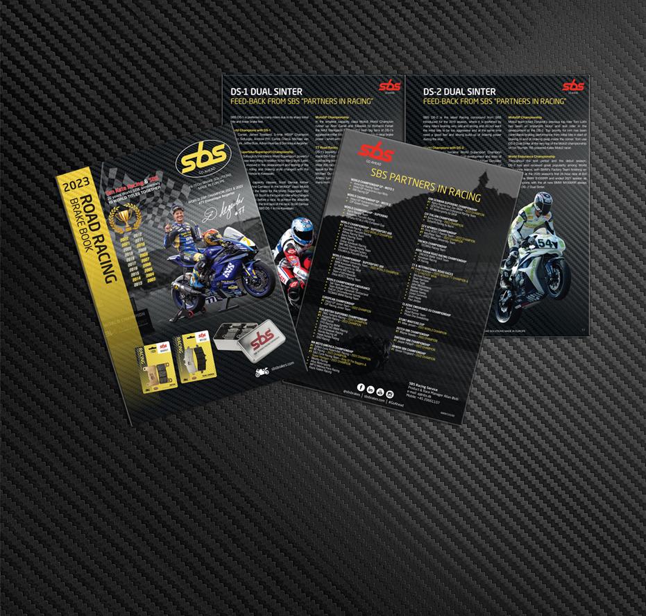 SBS brake pads - brake discs - clutch kits for MC