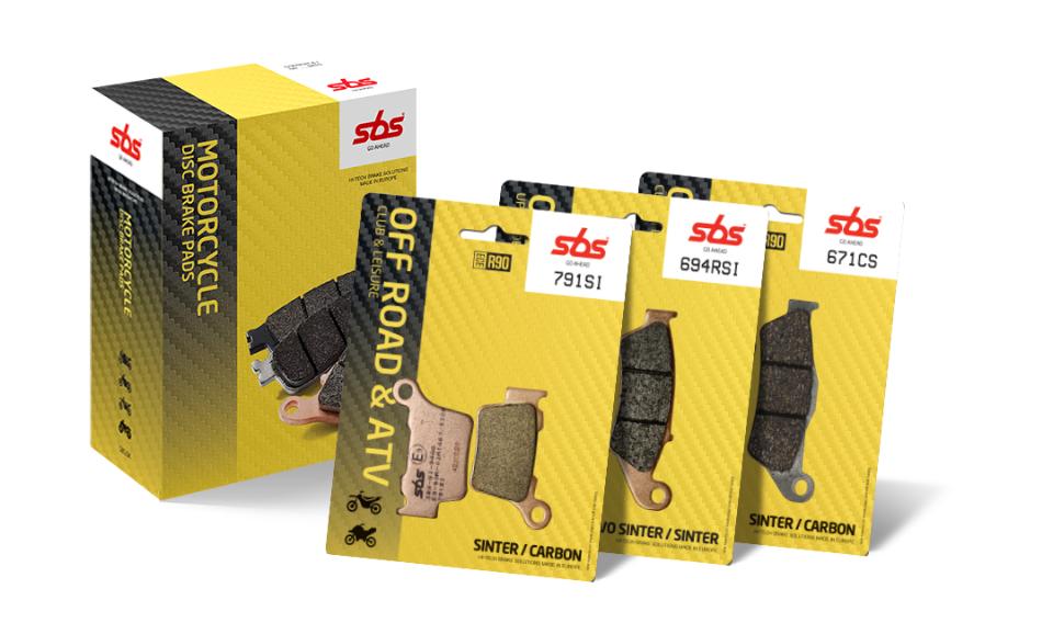 Dirt Bikes brake pads from SBS
