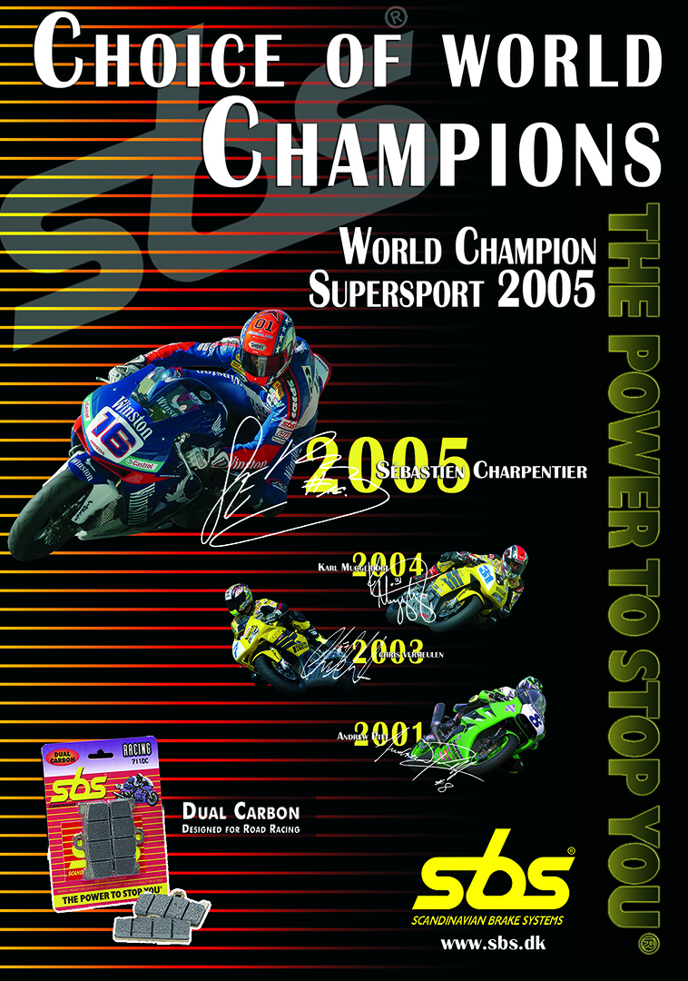 SBS Racing brake pads - stopping power to two-wheeled bikes